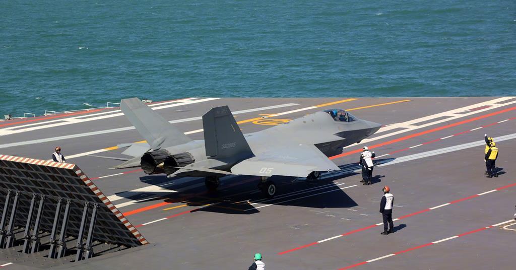China Fujian aircraft carrier flight tests EMALS electromagnetic launch ...