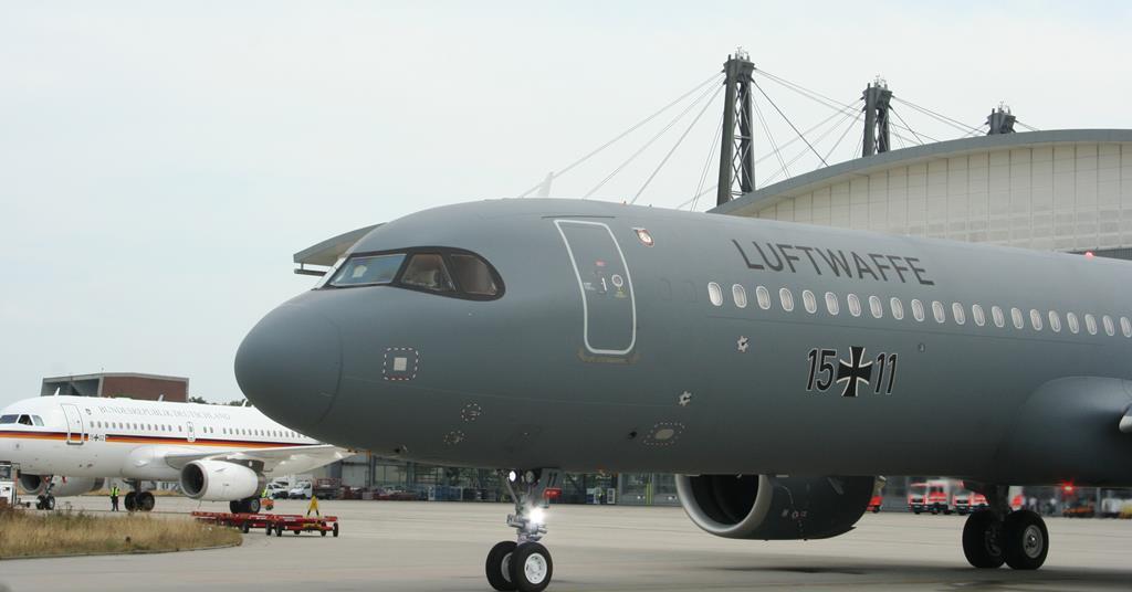 Luftwaffe takes second modified A321LR under Project Pluto initiative ...