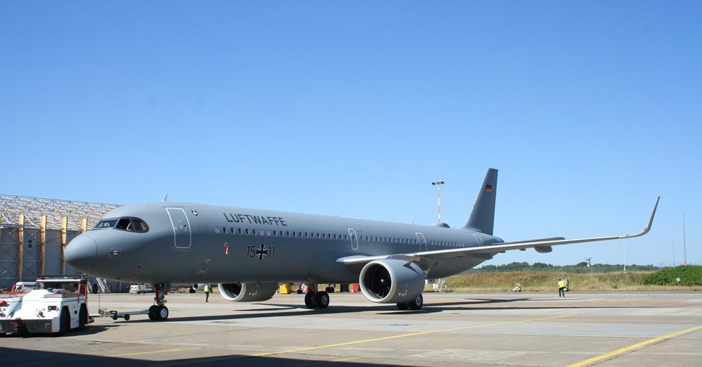 Luftwaffe takes second modified A321LR under Project Pluto initiative ...