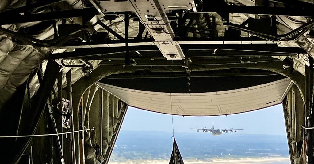 Ride along for an aerial tour of Normandy on the 80th anniversary of D ...