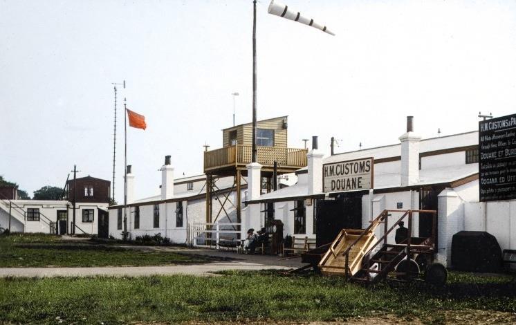 Colourised images mark centenary of world’s first control tower | News ...