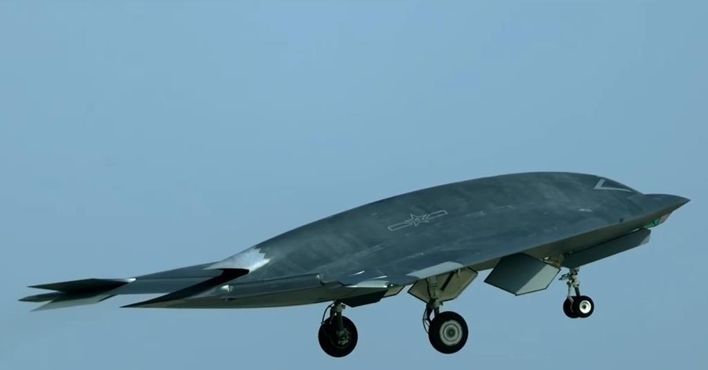 China PLAAF releases GJ-11 Sharp Sword UCAV flight footage with J-20 ...