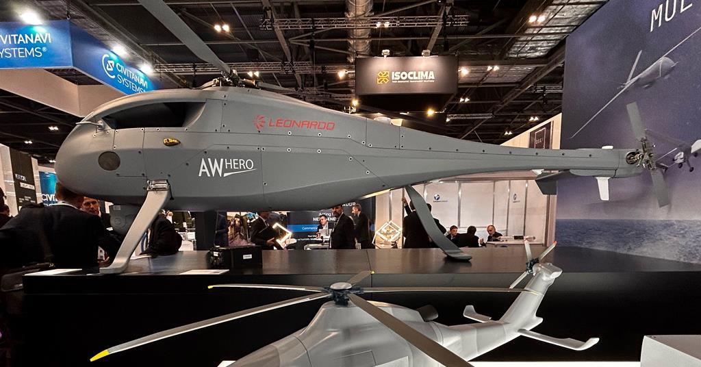 Proteus unmanned helicopter concept makes DSEI debut | News | Flight Global