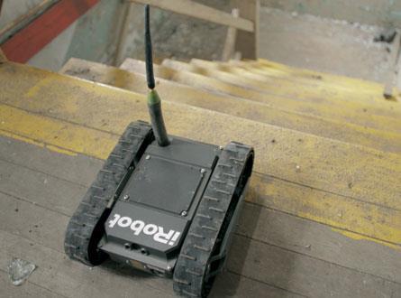 AUVSI: IRobot reveals FirstLook throwable robot | News | Flight Global