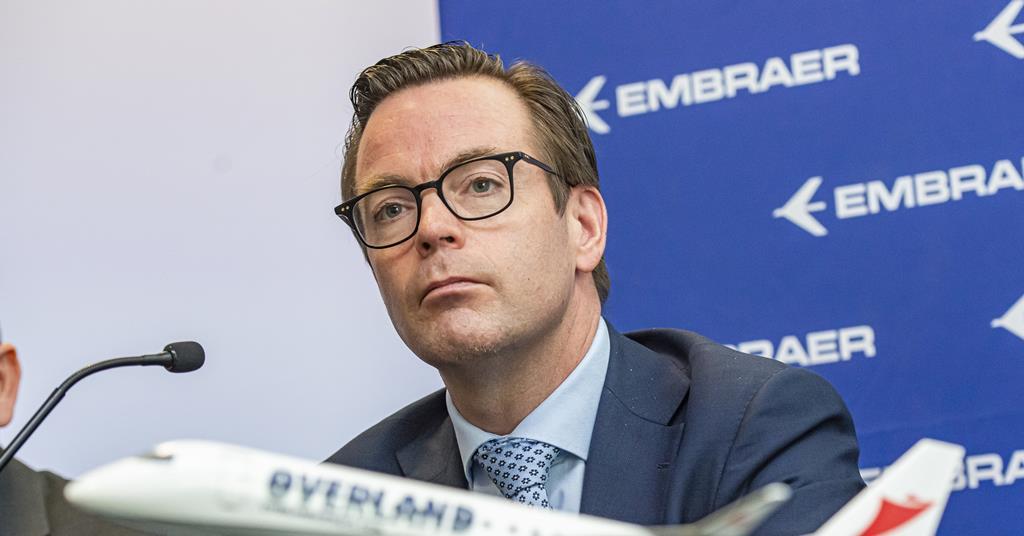 Embraer commercial chief sees room for growth as pandemic build-back ...