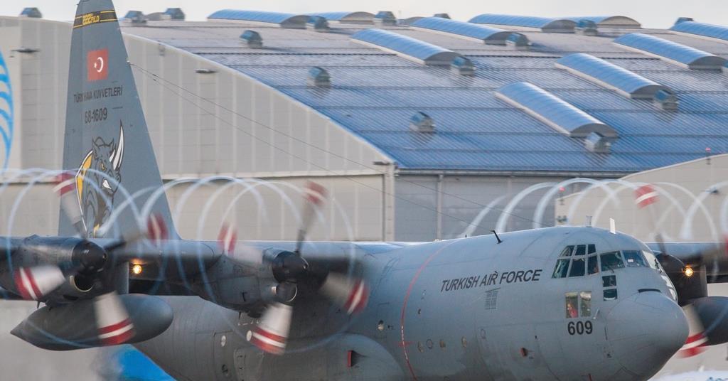 Turkish air force loses C-130E Hercules transport in mid-flight break ...