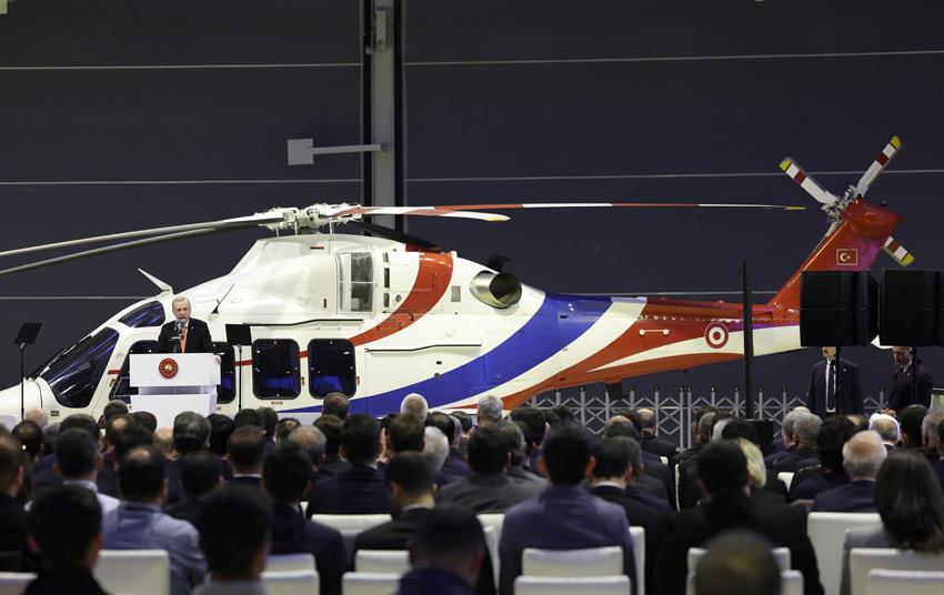 TAI hands over first T625 Gokbey helicopter | News | Flight Global