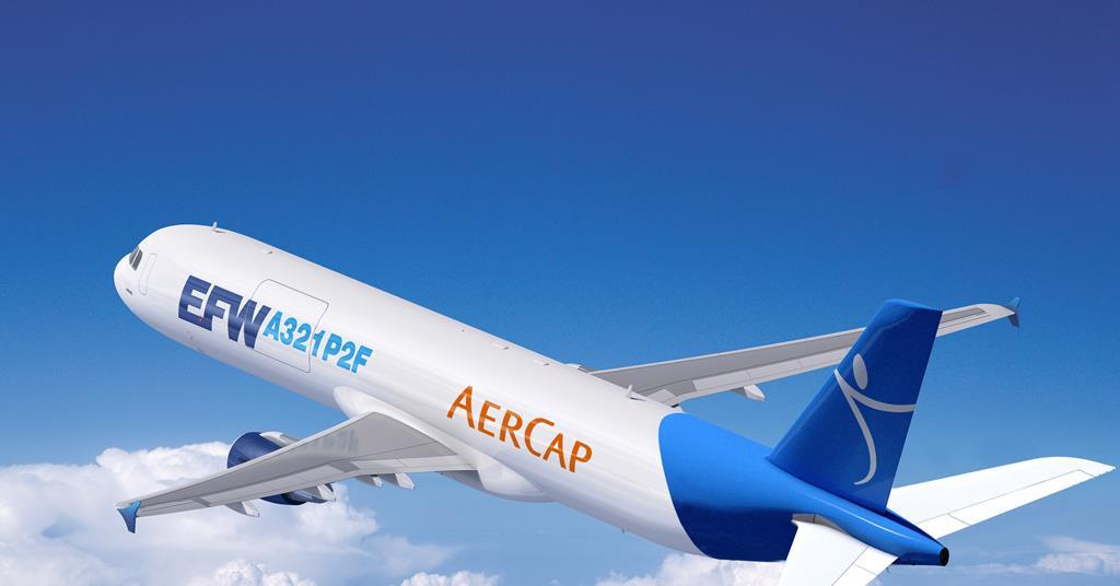 AerCap orders up to 30 A321P2F conversions from EFW | News | Flight Global