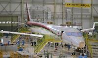 PICTURE: MRJ’s fuselage joined with wings | News | Flight Global