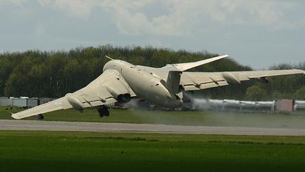 PICTURES: Victor bomber accidentally becomes airborne during taxi demo ...