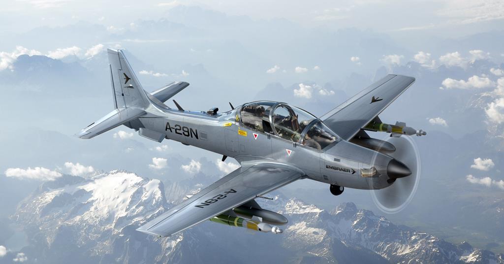 Embraer secures first European order for Super Tucanos with 12 aircraft ...