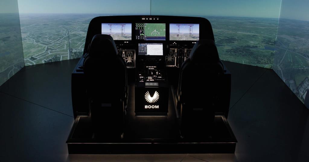 Boom introduces Overture flightdeck and leans on StandardAero for ...