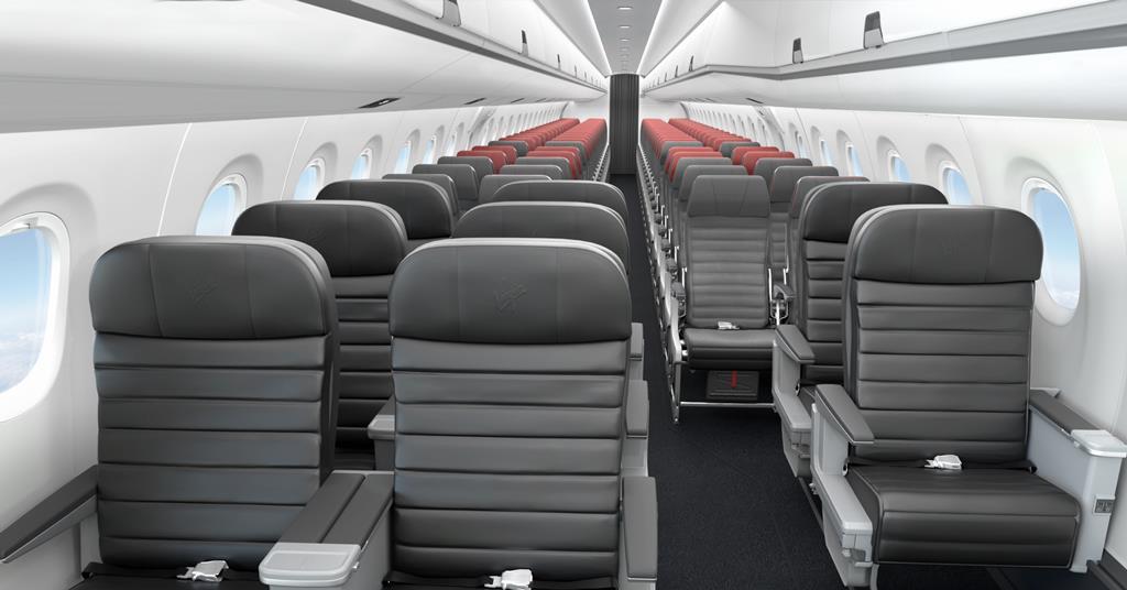 Virgin Australia reveals Embraer E190-E2 interiors; targets October ...