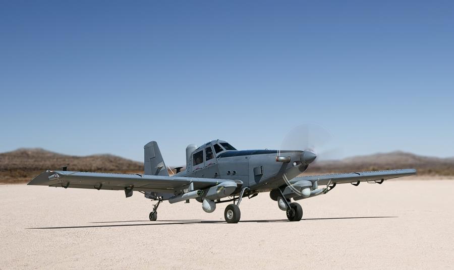 Air Tractor, L3Harris launch AT-802U Sky Warden light attack aircraft ...