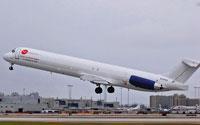 Converted MD-80 lifts off on maiden flight | News | Flight Global