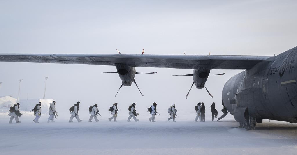 Canada highlights arctic aviation capability with far-northern drills ...