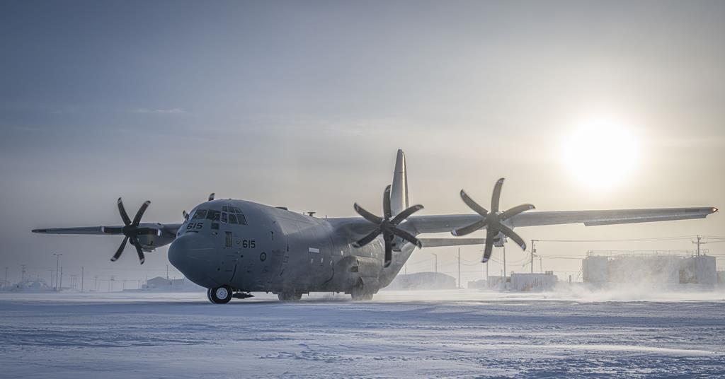 Canada highlights arctic aviation capability with far-northern drills ...