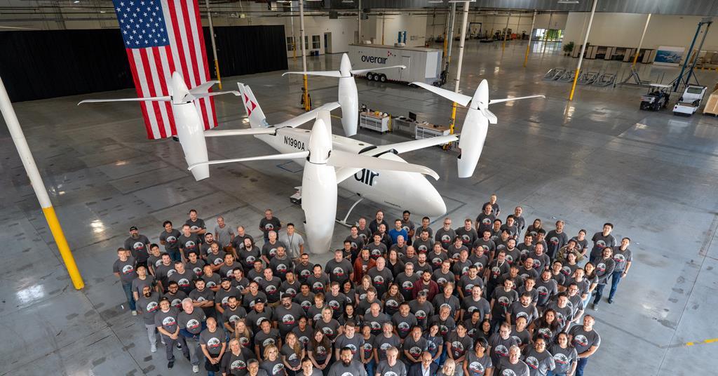 Overair reveals full-sized prototype of ‘Butterfly’ air taxi | News | Flight Global