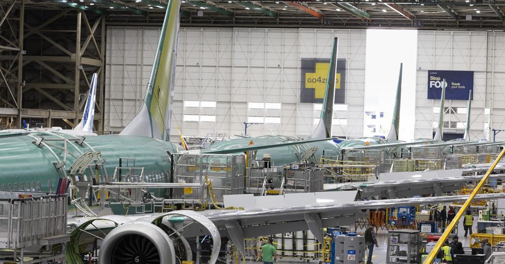 Boeing aims to get near 38-per-month 737 production rate this year: CFO ...