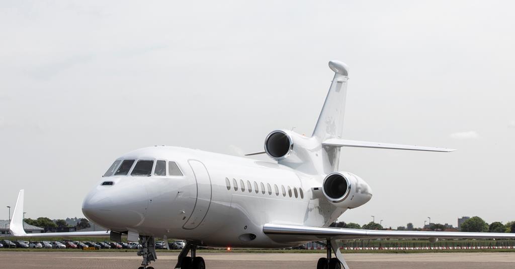 RAF welcomes first VIP-roled Falcon 900LX as ‘Envoy IV’ | News | Flight ...