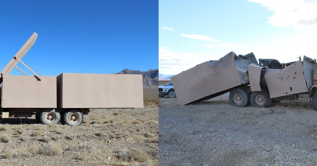 US Air Force assesses bomb damage using synthetic aperture radar in ...