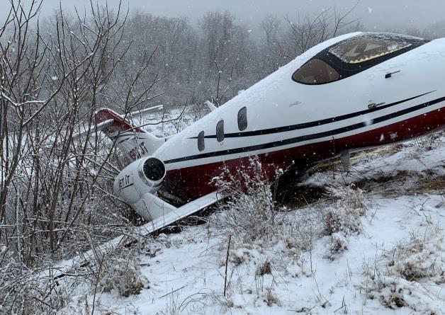 HA-420 skidded off slushy runway after unstable approach and long ...