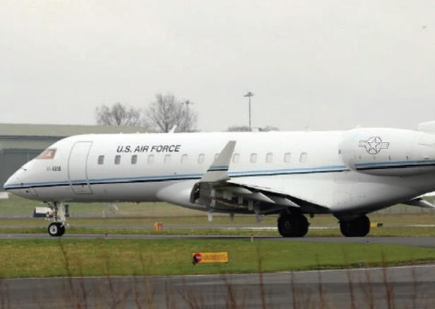 Bombardier delivers eighth E-11A communications jet to USAF | News ...