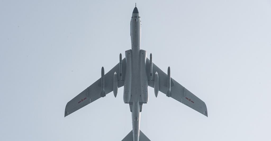 Chinese H-6N appears with mysterious ballistic missile | Analysis ...
