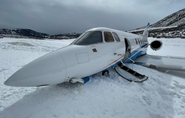 Hawker 800XP damaged in overrun while attempting take-off in excessive ...
