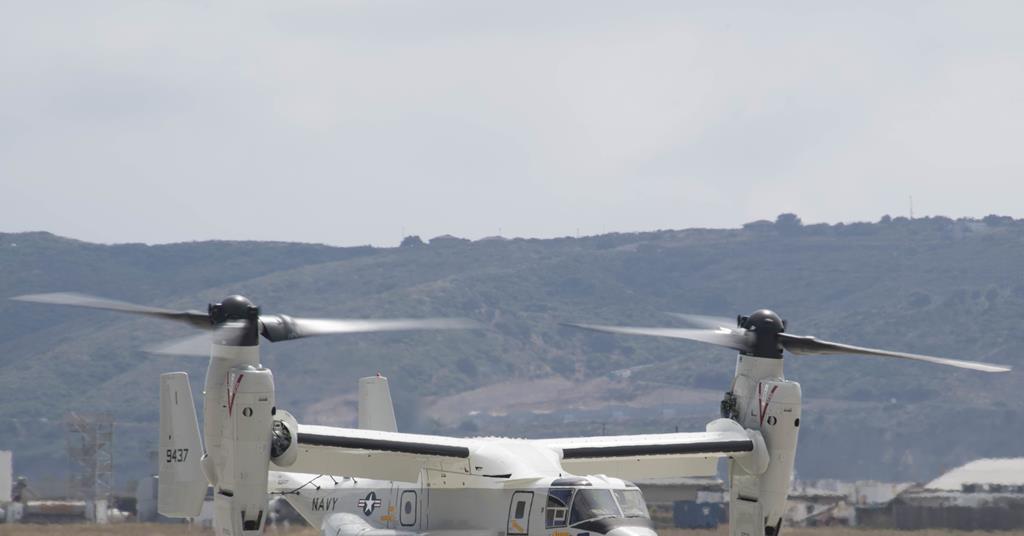First Bell Boeing CMV-22B delivered for US Navy fleet operations | News ...