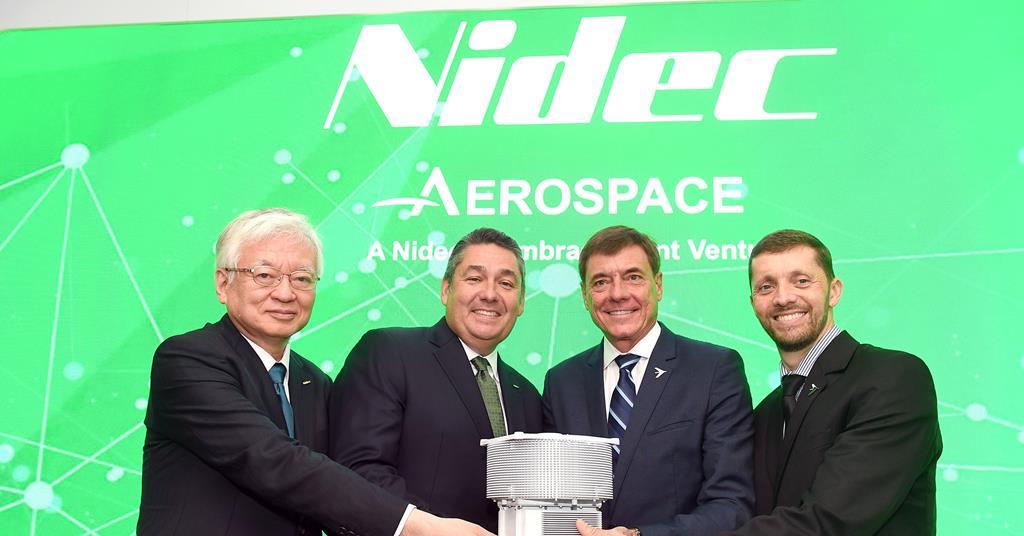 Embraer plans joint venture with Nidec to develop electric propulsion ...