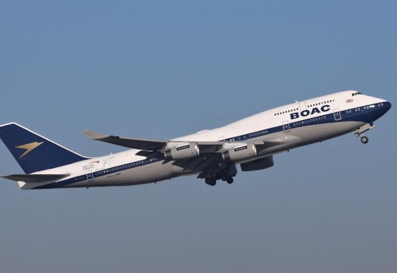 Collectors offered parts of BA 747-400 which carried BOAC heritage ...