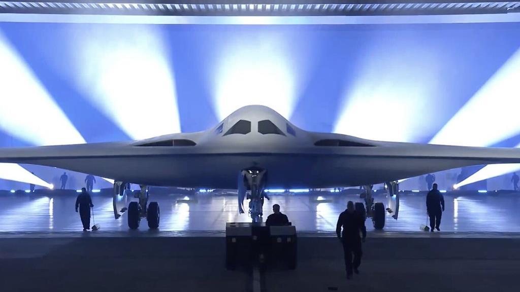 Northrop Grumman reveals B-21 test aircraft as stealth programme roars ...