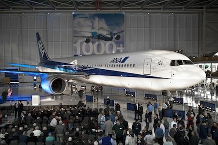 PICTURE: Boeing unveils 1,000th 767 | News | Flight Global