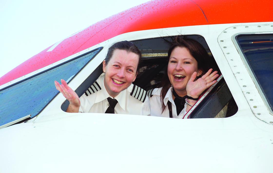 The airlines setting the pace in promoting women pilots | Paid content ...