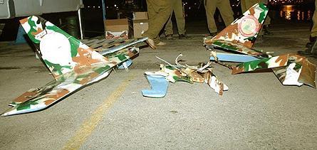 Iranian-made Ababil-T Hezbollah UAV shot down by Israeli fighter in ...