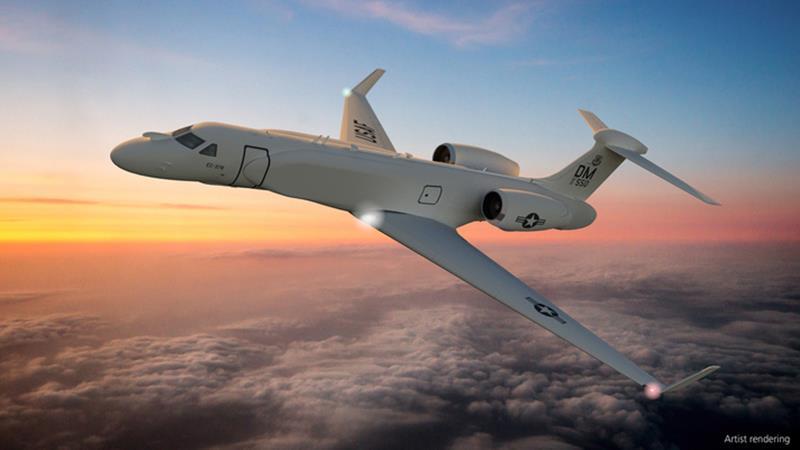 L3Harris flies EC-37B Compass Call electronic warfare jet for first ... L3Harris flies EC-37B Compass Call electronic warfare jet for first ...