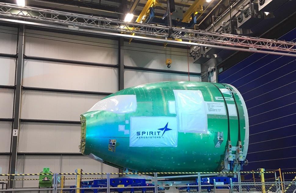 Spirit AeroSystems completes first assembled 767 forward fuselage ...