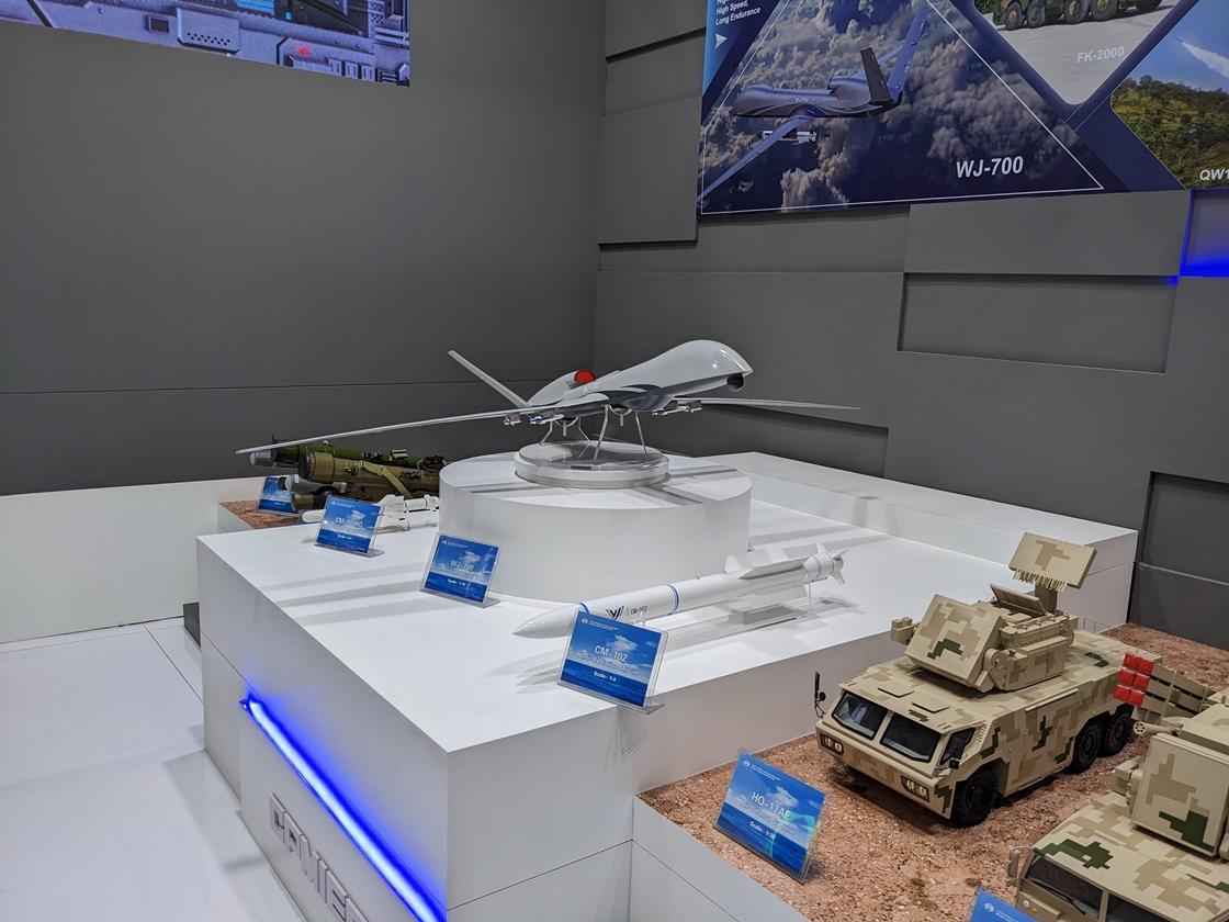 China promotes armed WJ-700, airborne EW kits at Langkawi show | News ...