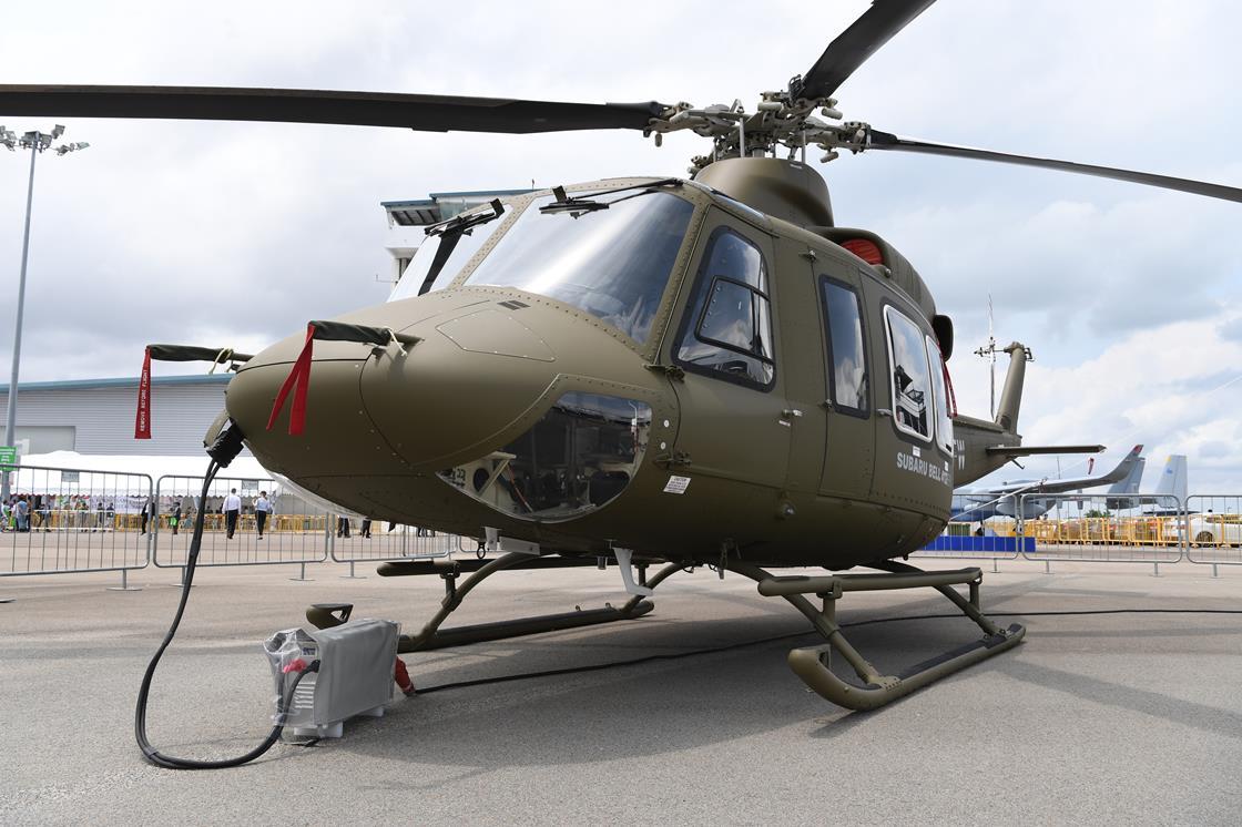 Bell spins up 412EPX alongside partner Subaru | News | Flight Global