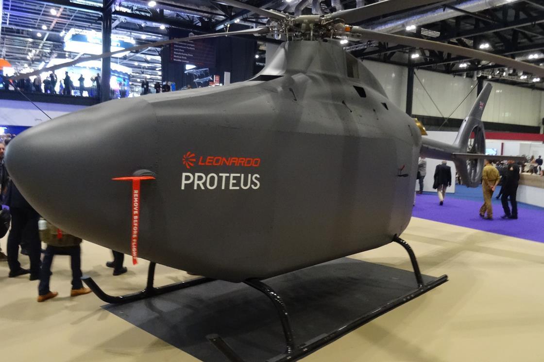 Leonardo's unmanned Proteus helicopter nears first flight for Royal ...