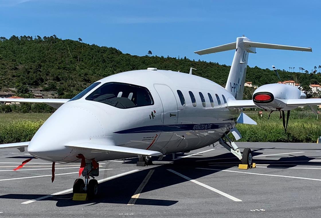 Italian air force receives first upgraded P180 Avanti II+ from Piaggio ...