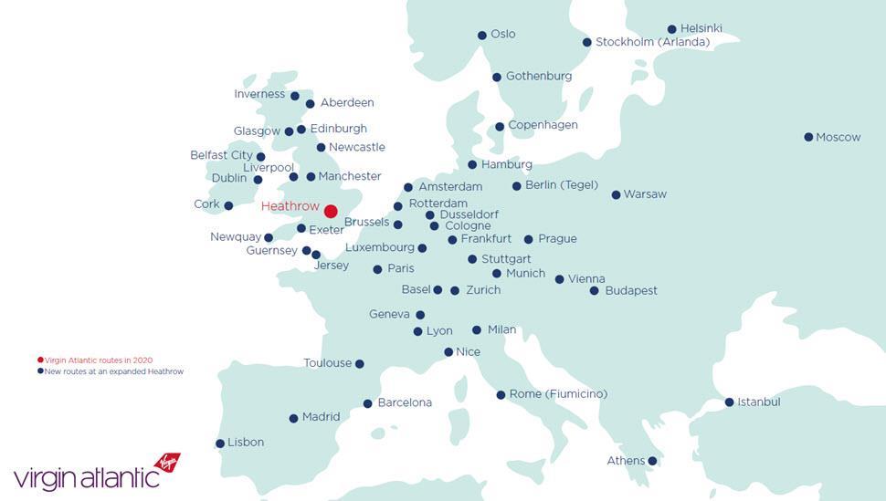 Virgin Atlantic outlines huge ambitions for expanded Heathrow | News ...