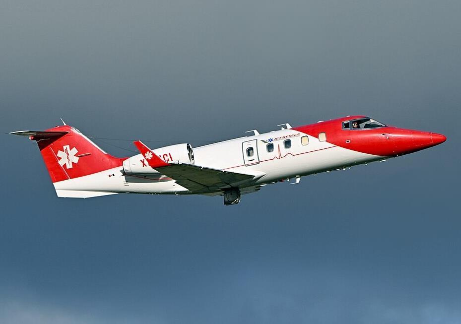 Crashed ambulance Learjet’s cockpit recorder found 8ft beneath impact ...