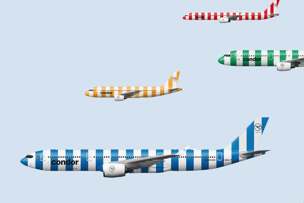 Beach towels inspire new Condor livery | News | Flight Global