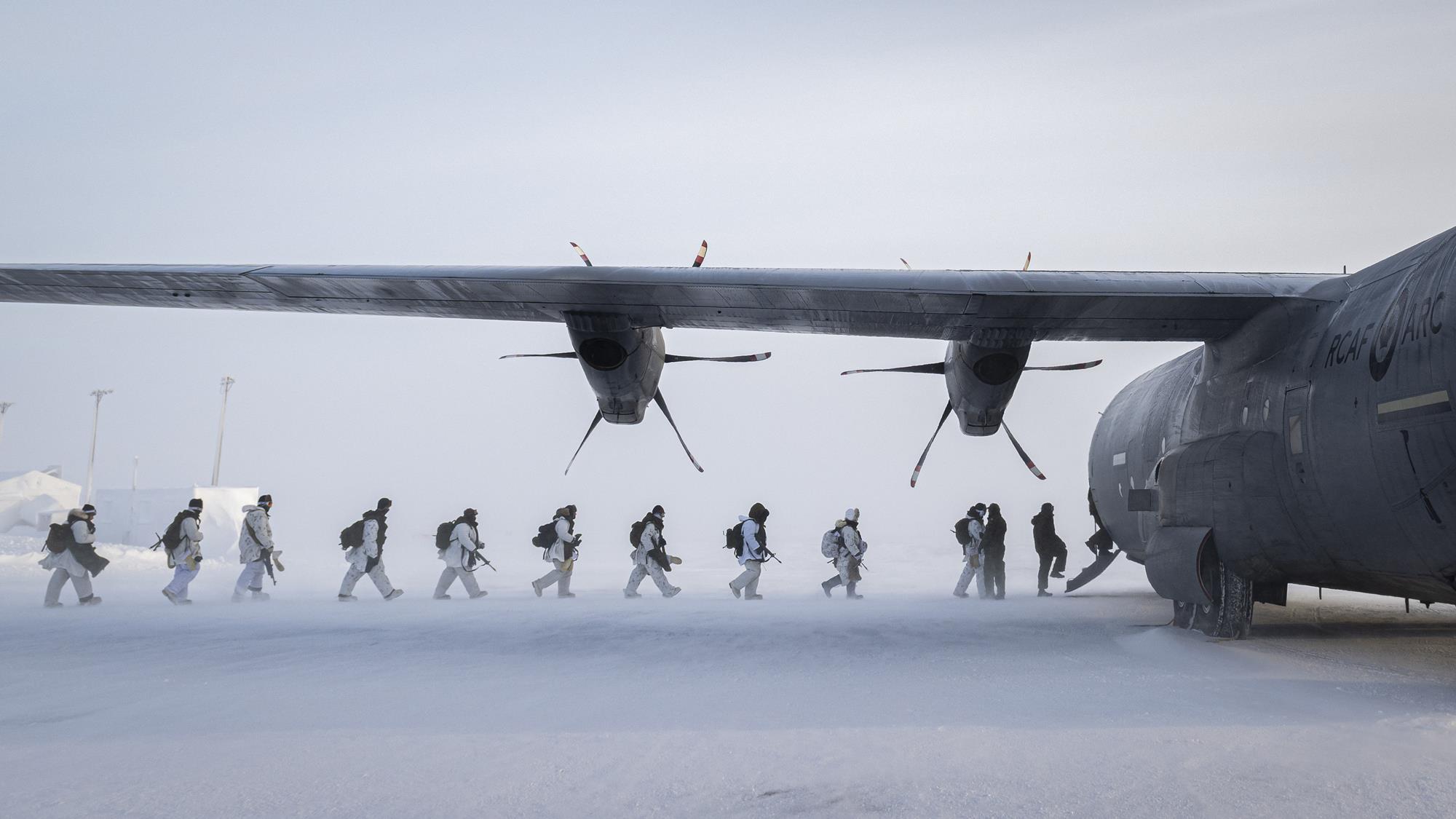 Canada highlights arctic aviation capability with far-northern drills ...