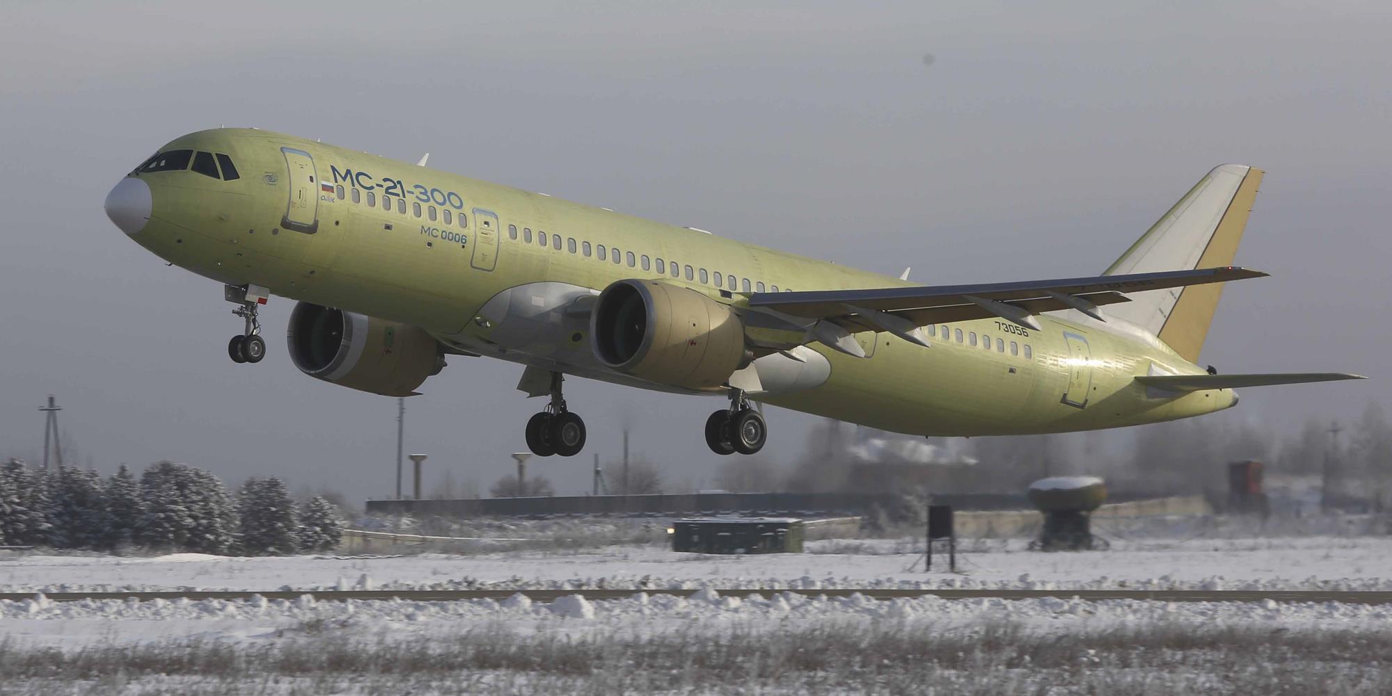 Fourth test MC-21 carries out maiden flight | News | Flight Global