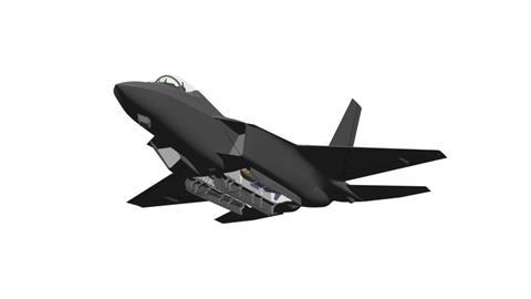 KAI unveils KF-21EX stealth fighter concept with internal weapons bays and reduced radar ...