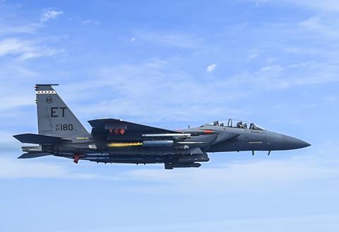 USAF deploys cost-effective APKWS rockets on F-15E Strike Eagles to ...