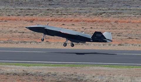 Boeing MQ-28 Ghost Bat autonomous combat aircraft makes public flying ...